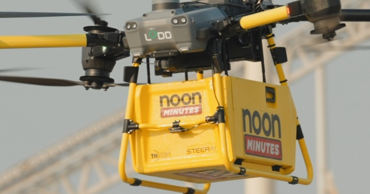 Noon to launch 15-minute drone deliveries in the UAE